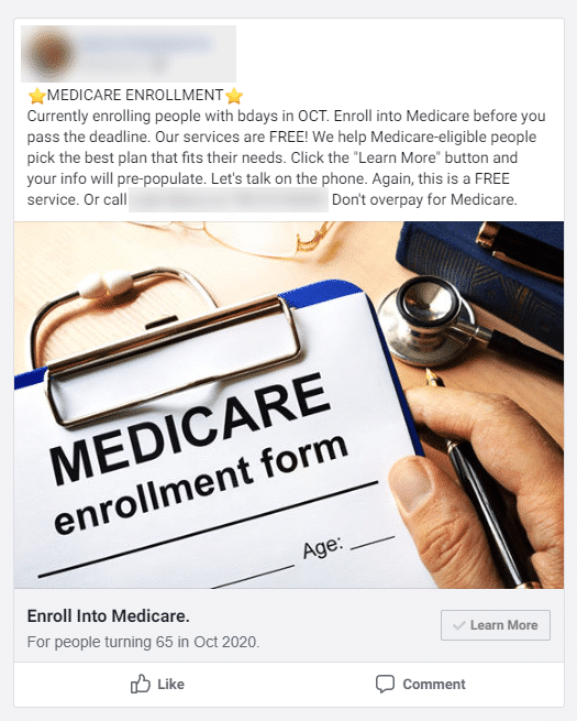 Facebook Ads Marketing For Medicare Insurance Companies